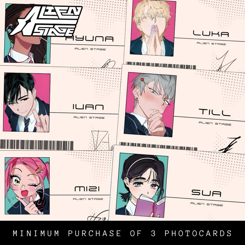 Alien Stage White Version Student ID Laminated Photocards | Shopee Malaysia