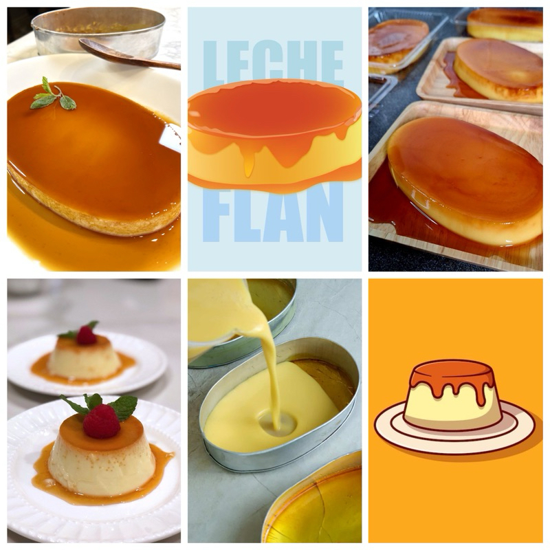 Leche Flan Theme Wall Decor A4 Size Laminated | Shopee Malaysia
