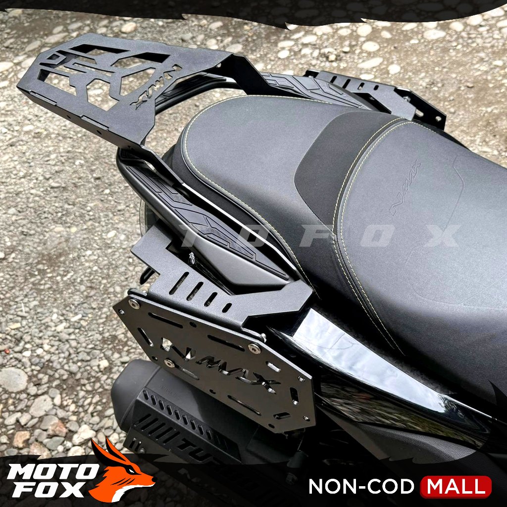 Yamaha NMAX V3 | Tech Max | Turbo Top Box + Side Pannier Bracket - Red ...