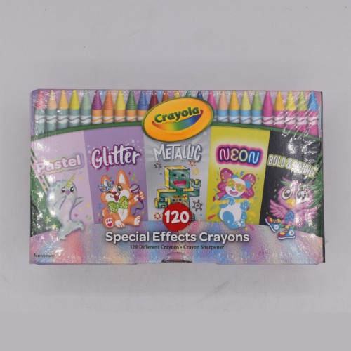 Crayola Special Effects Crayon Set - 6 Boxes of 24 Crayons - Imported ...