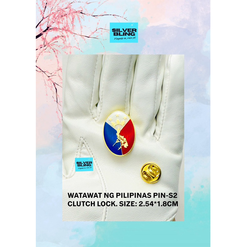 WATAWAT NG PILIPINAS PIN-S2 CLUTCH LOCK | Shopee Malaysia