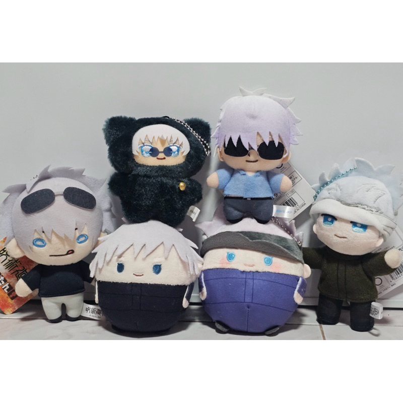 Gojo Satoru Jujutsu Kaisen Plush Charm Anime Merch Japan Official Fuwa ...