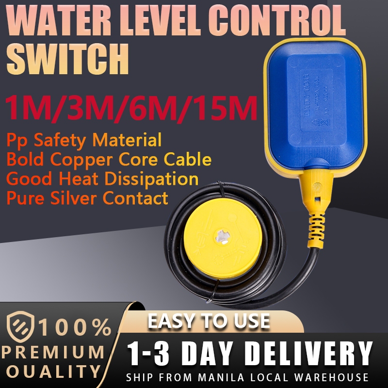 Float Switch Water Level Controller 3m Cable Ip67 Submersible Level ...