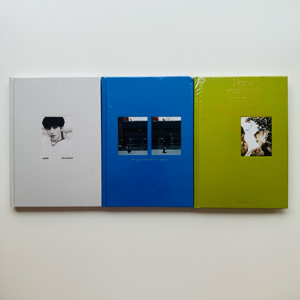 [SEALED] MARK - The Firstfruit Album Photobook & Square Flap ver ...