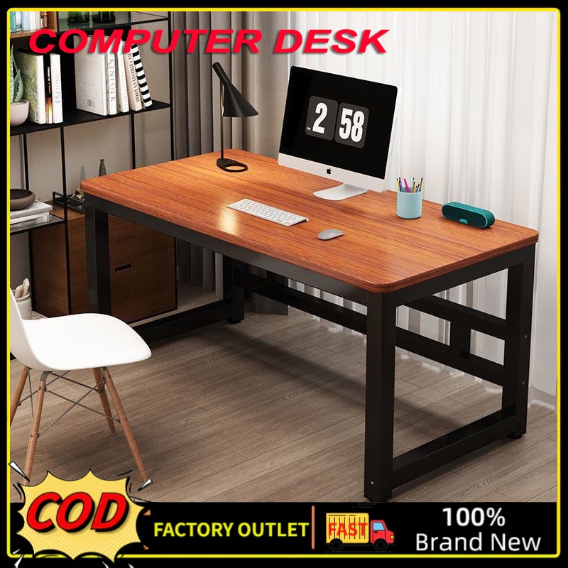 Computer Table Study Table Home Dining Steel Frame Gaming Desk Table ...