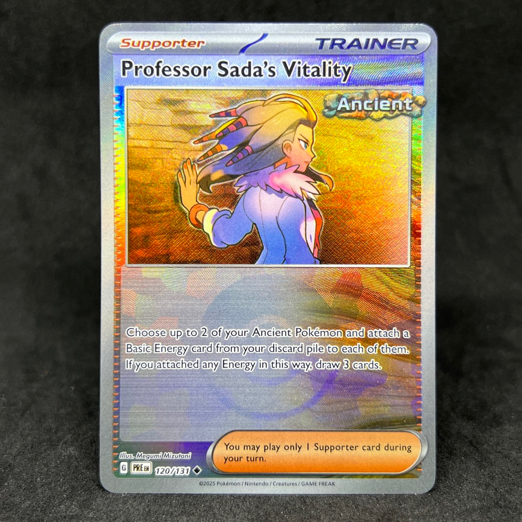 Pokemon TCG Professor Sada's Vitality Reverse Pokeball Holo 120/131 ...