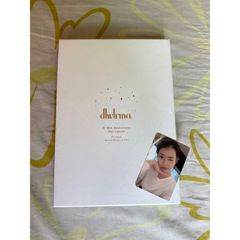 IU 10th Anniversary Concert DVD “dlwlrma” unsealed with photocard ...