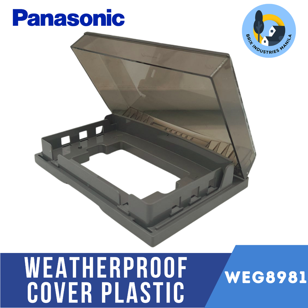 Panasonic Weatherproof Cover Plastic TRANSPARENT WEG8981P | Shopee Malaysia