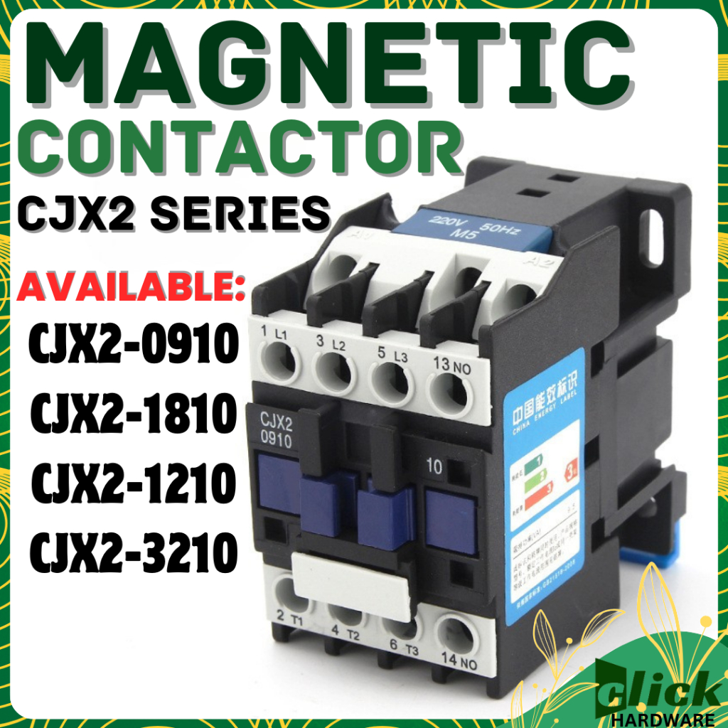CJX2 Series AC Magnetic Contactor 0910 1210 1810 3210 Click Hardware ...