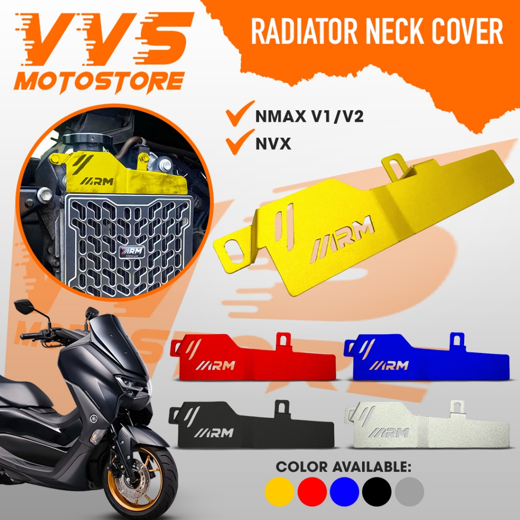 ARM Radiator Neck Cover for NVX/Nmax v1,v2 | Shopee Malaysia