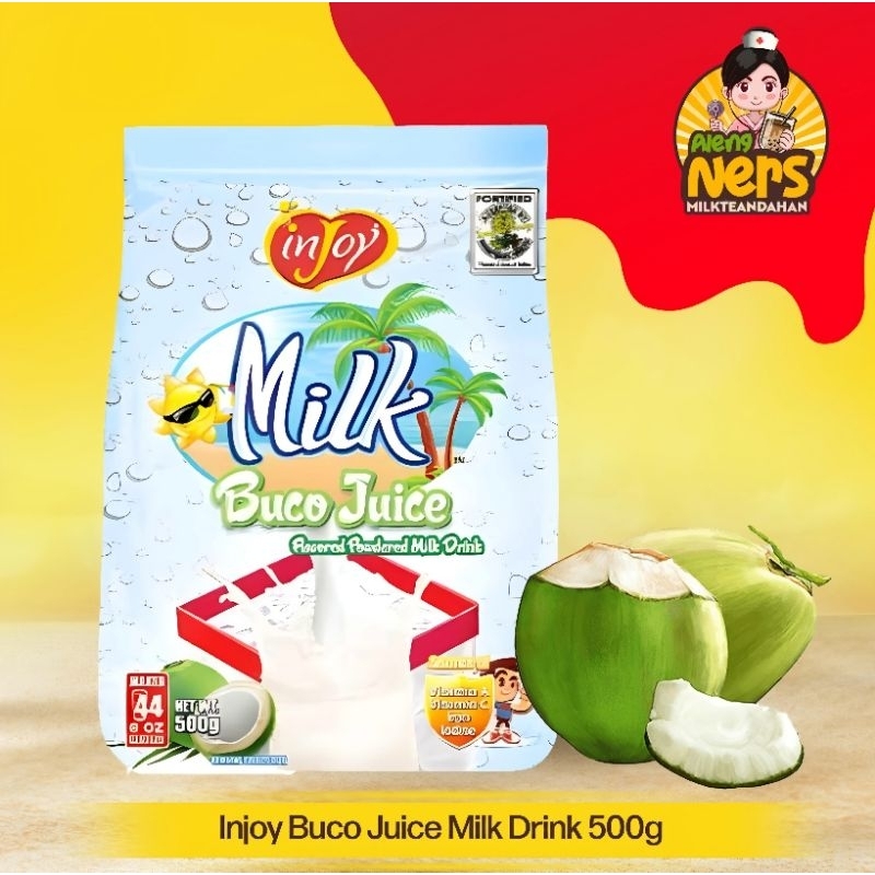 12.12 CHRISTMAS !!!! Injoy Milk Buko juice (palamig) | Shopee Malaysia