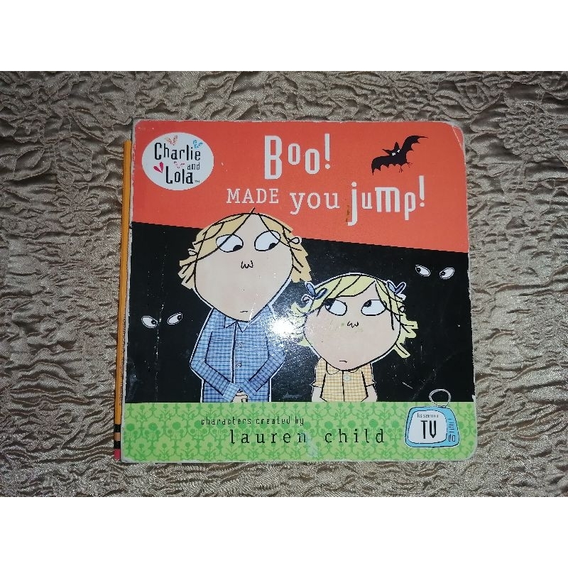 Charlie and Lola: Boo! Made you jump! (Board book) | Shopee Malaysia