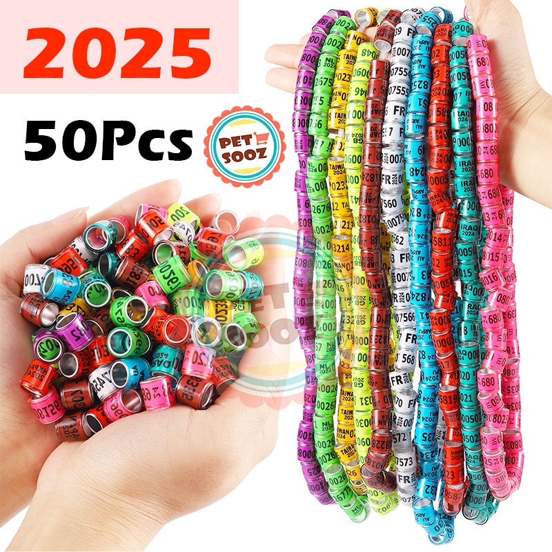 singsing ng kalapati 2025 50Pcs Pigeon ring Oval Dove club ring 2024/ ...