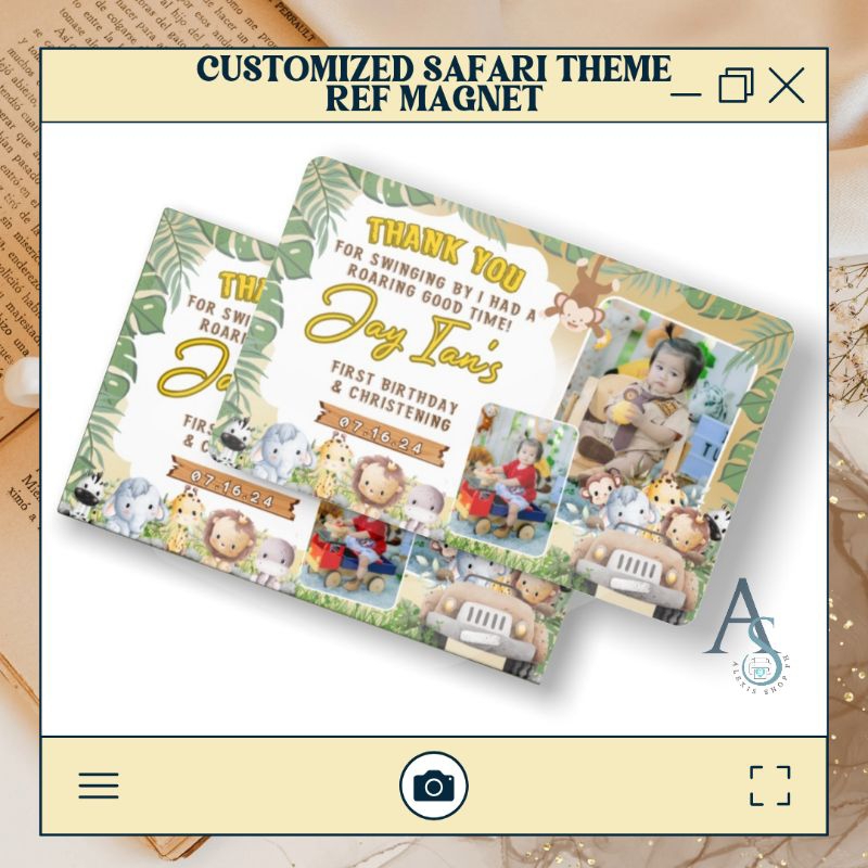 Safari | Lion Ref Magnet | Shopee Malaysia