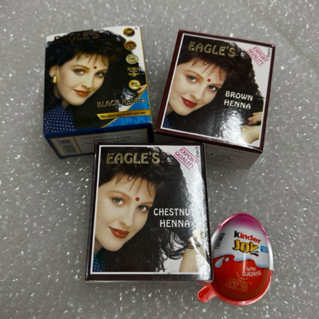EAGLE'S Henna Hair Color (1box/6 sachet) | Shopee Malaysia