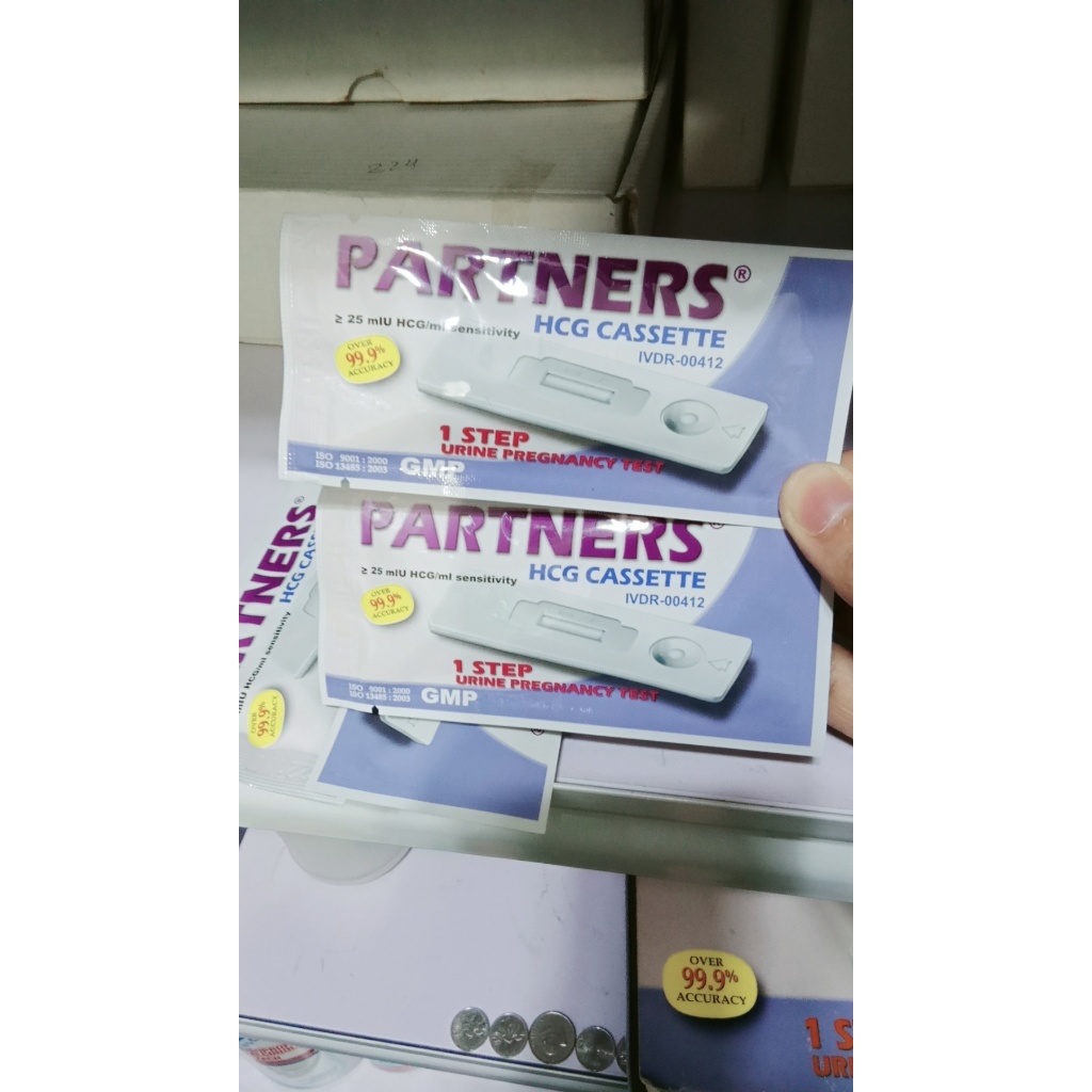 PARTNERS HCG CASSETTE / PREGNANCY TEST | Shopee Malaysia