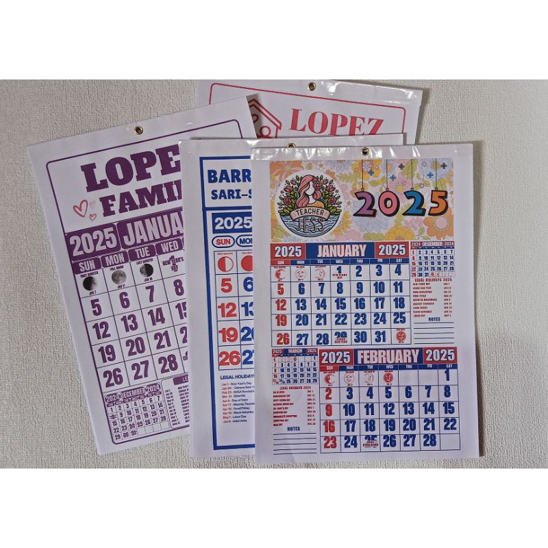 commercial calendar a4 size | Shopee Malaysia