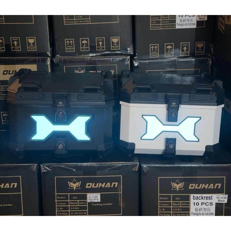 DUHAN PLASTIC TOPBOX NEW MODEL!! Limited Edition 45 Liters | Shopee ...
