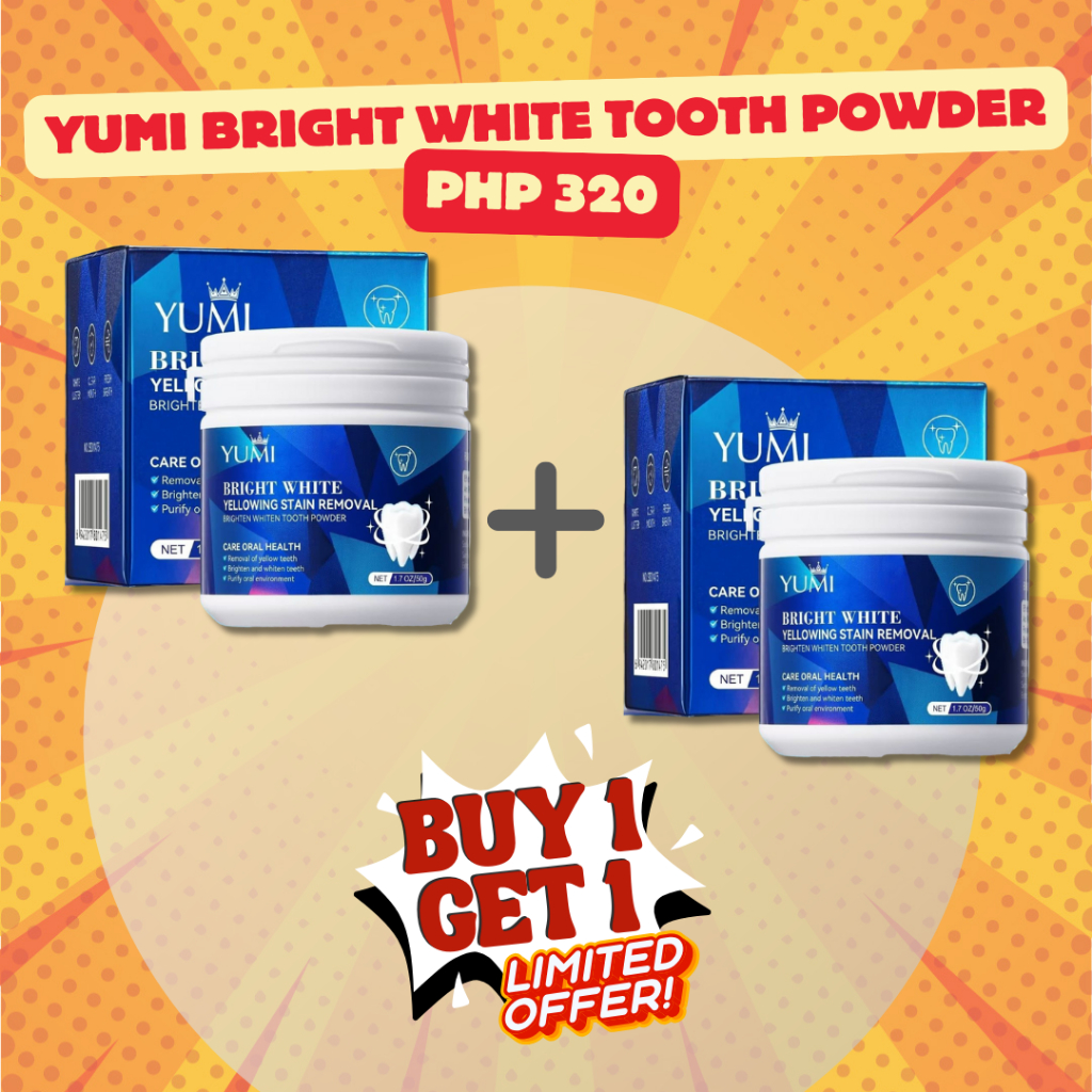 YUMI BRIGHT WHITE Whitening Tooth Powder | Shopee Malaysia