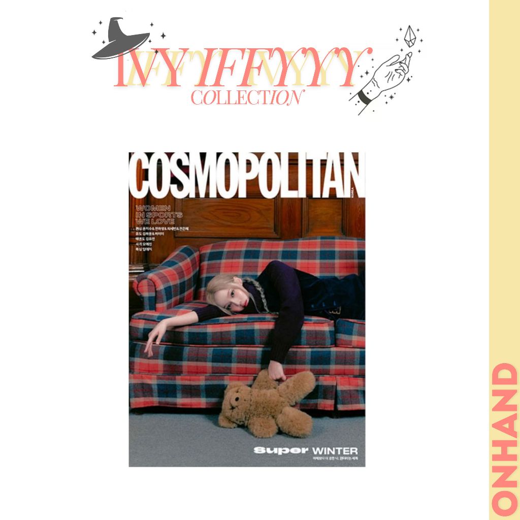 Cosmopolitan October 2024 Cover: Aespa Winter Magazine | Shopee Malaysia