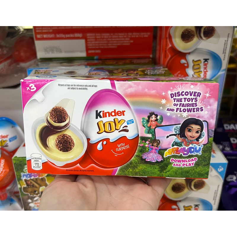 Kinder JOY Surprise Egg Chocolate (x3) | Shopee Malaysia