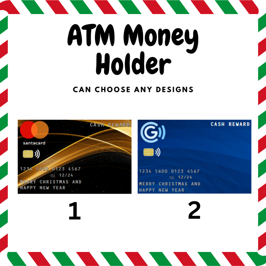 ATM Money Holders – Perfect for Christmas Aguinaldo (1 Pack – 10 pcs ...