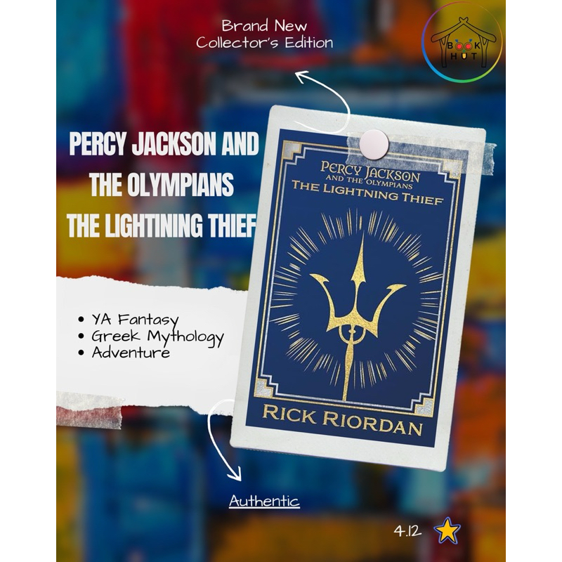 Percy Jackson and the Olympians The Lightning Thief Collector’s Edition ...