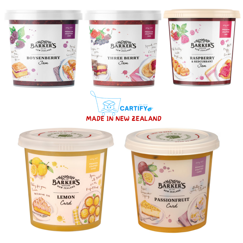 Barker's Fruit Jam/Spread 455g (Made in New Zealand) | Shopee Malaysia