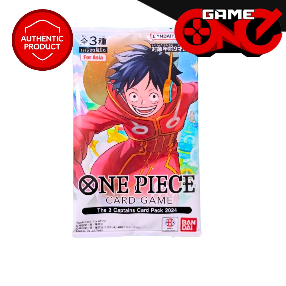 One Piece Card Game - The 3 Captains Pack 2024 (V-Jump Oct 2024 Special Pack) - per piece ...