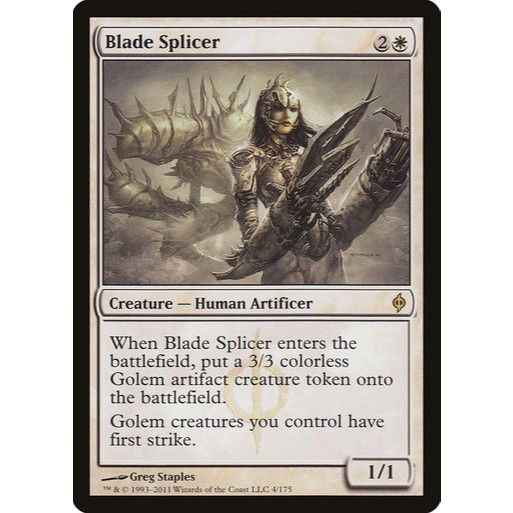 Magic: The Gathering | Blade Splicer | New Phyrexia (NPH) | Shopee Malaysia