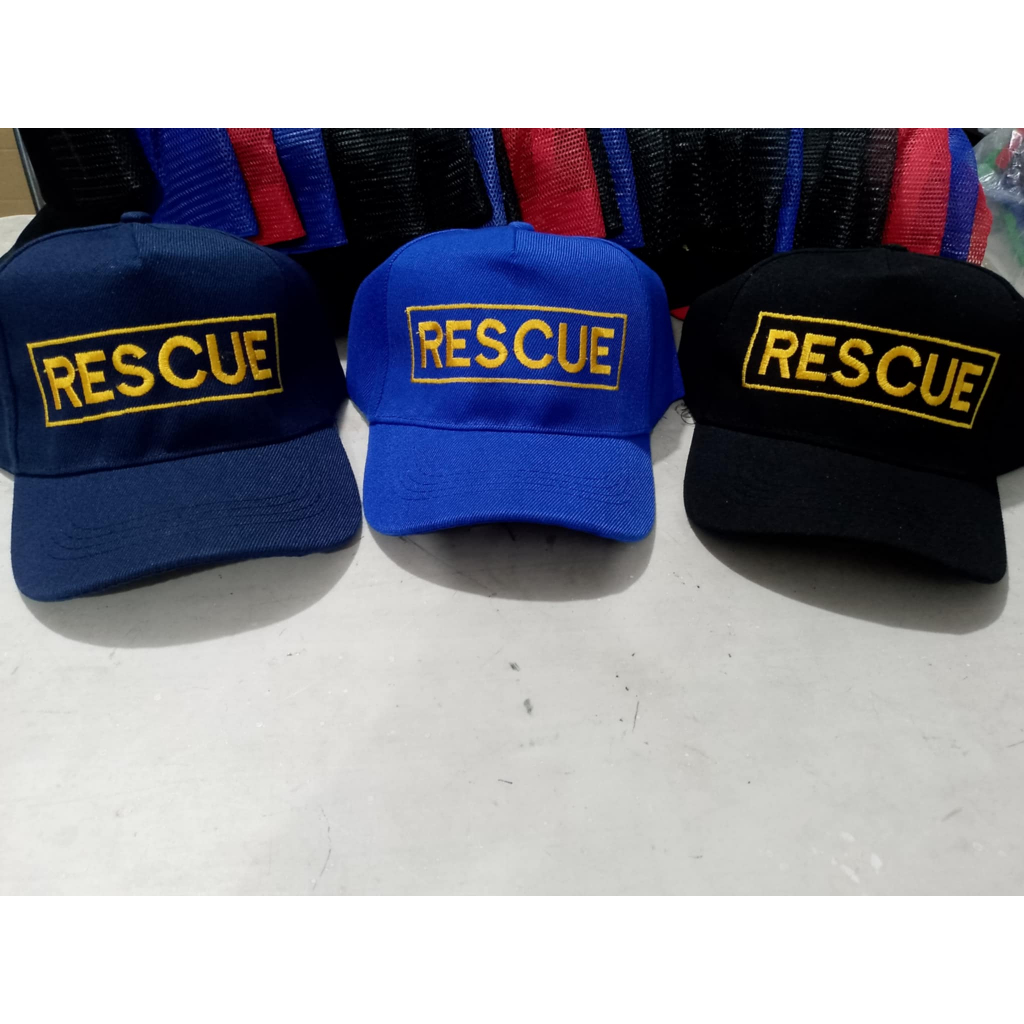 RESCUE BASEBALL CAP TAHI/BURDA HIGH QUALITY | Shopee Malaysia