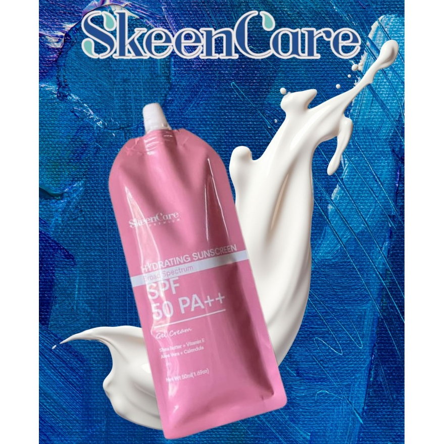 Skeencare Hydrating Sunscreen with SPF 50 PA++ GEL CREAM 50ML | Shopee ...