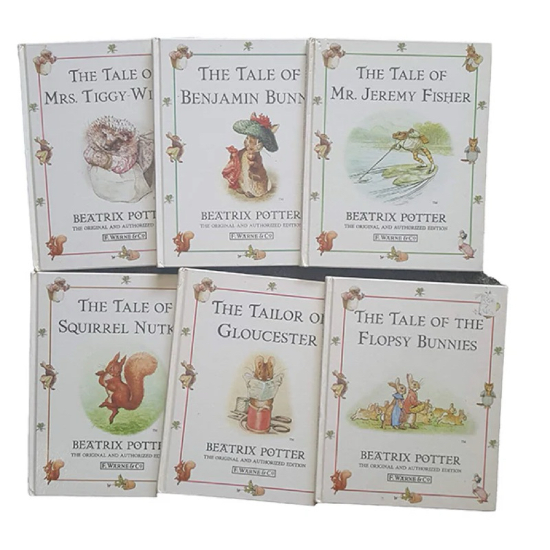 BEATRIX POTTER | Peter Rabbit | Tom Kitten | Flopsy Bunnies ...