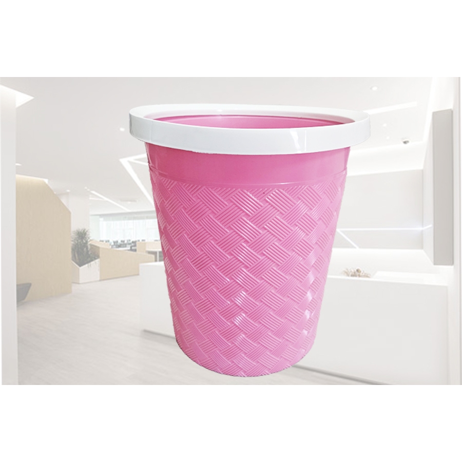 Large Home Trash Bin Trash Can with Pressure Ring Garbage Can Garbage ...