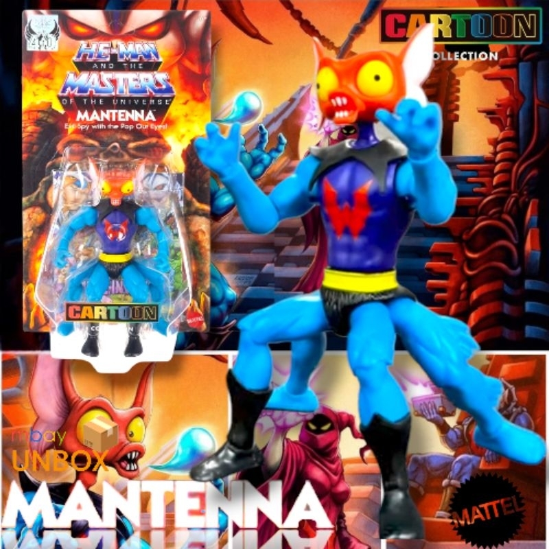 Masters of the Universe Cartoon Collection MANTENNA | Shopee Malaysia