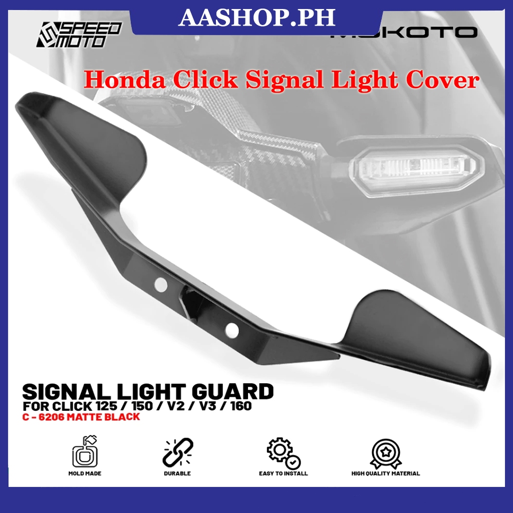 Honda click v3 click v2 signal light protector cover guard | Shopee ...