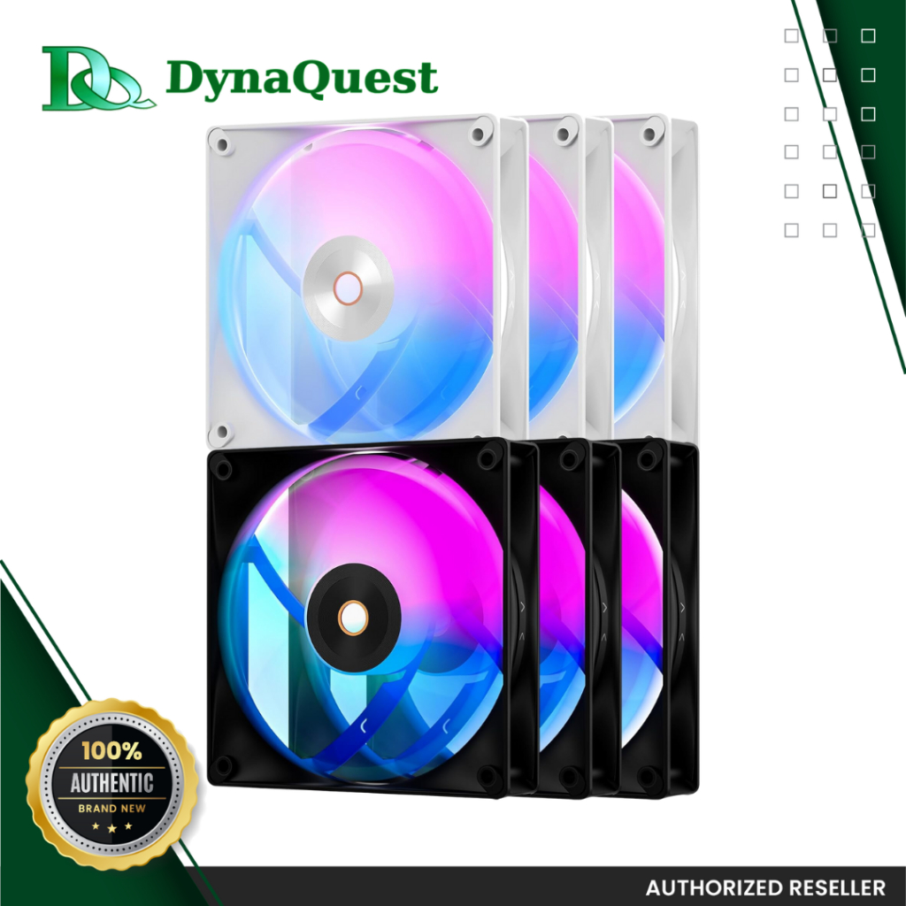 Ocypus Delta F12 ARGB 120mm PWM Fan - Triple Pack F12-WH3AM00X-GL/F12 ...