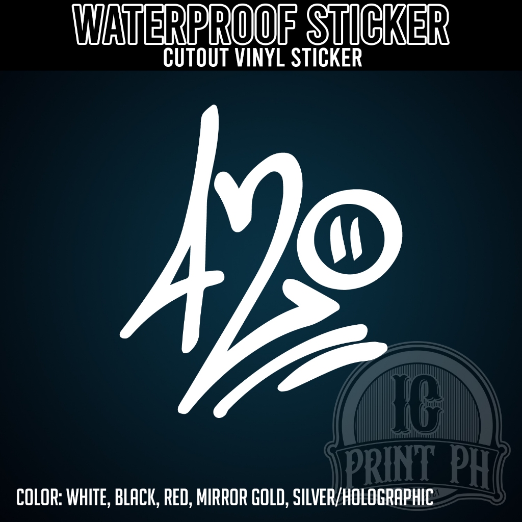 420 Cutout Vinyl Sticker / Decal, Waterproof | Shopee Malaysia
