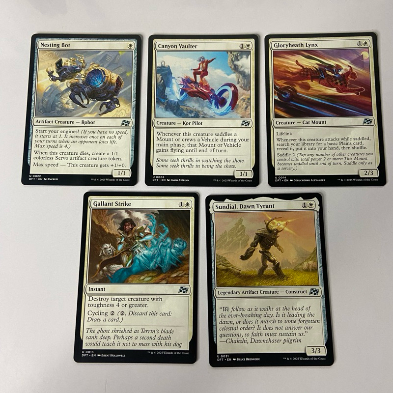 NESTING BOT CANYON VAULTER GLORYHEATH LYNX GALLANT STRIKE SUNDIAL, DAWN ...