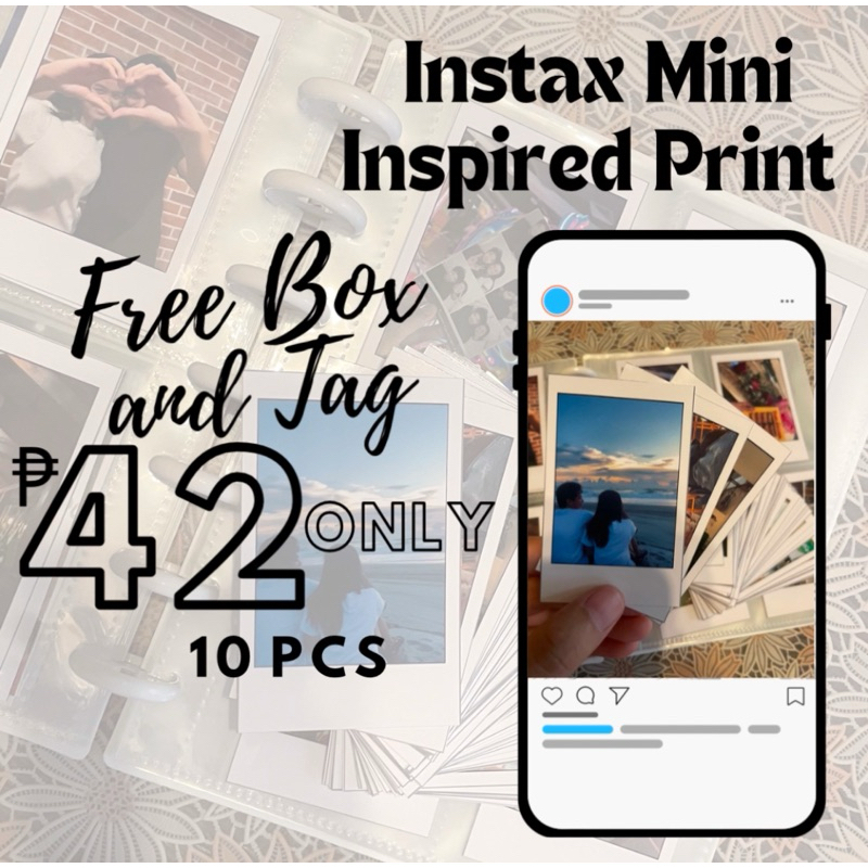 Instax Mini Inspired Print 10pcs | Shopee Malaysia