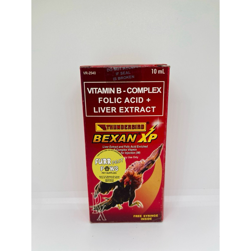 Thunderbird Bexan XP Vitamin B Complex Folic Acid Liver Extract ...
