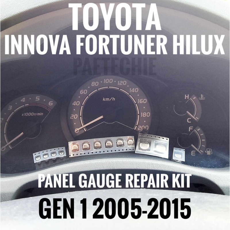 Toyota Innova Hilux Fortuner Speedometer Instrument Cluster Panel Gauge ...