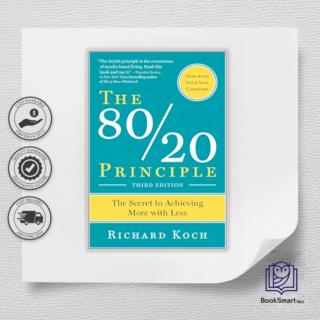 The 80/20 Principle: The Secret to Achieving More with Less English book | Shopee Malaysia