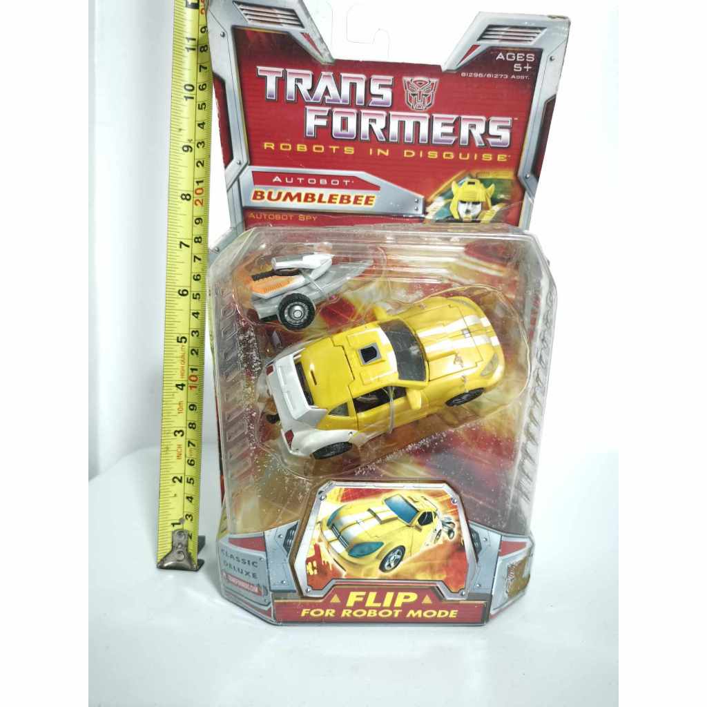 Transformers robot in disguise Bumblebee deluxe class MIB | Shopee Malaysia