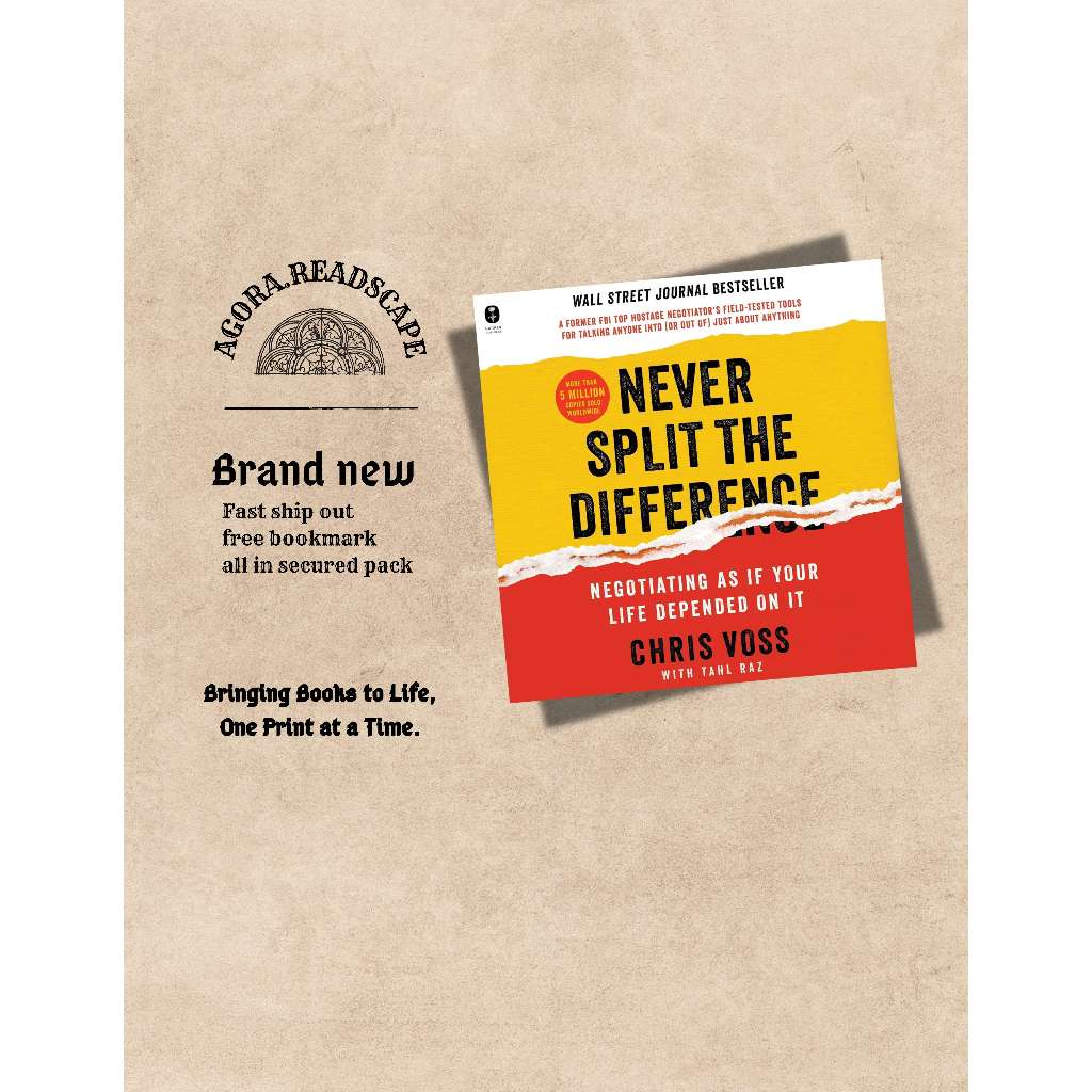 Never Split the Difference | Shopee Malaysia