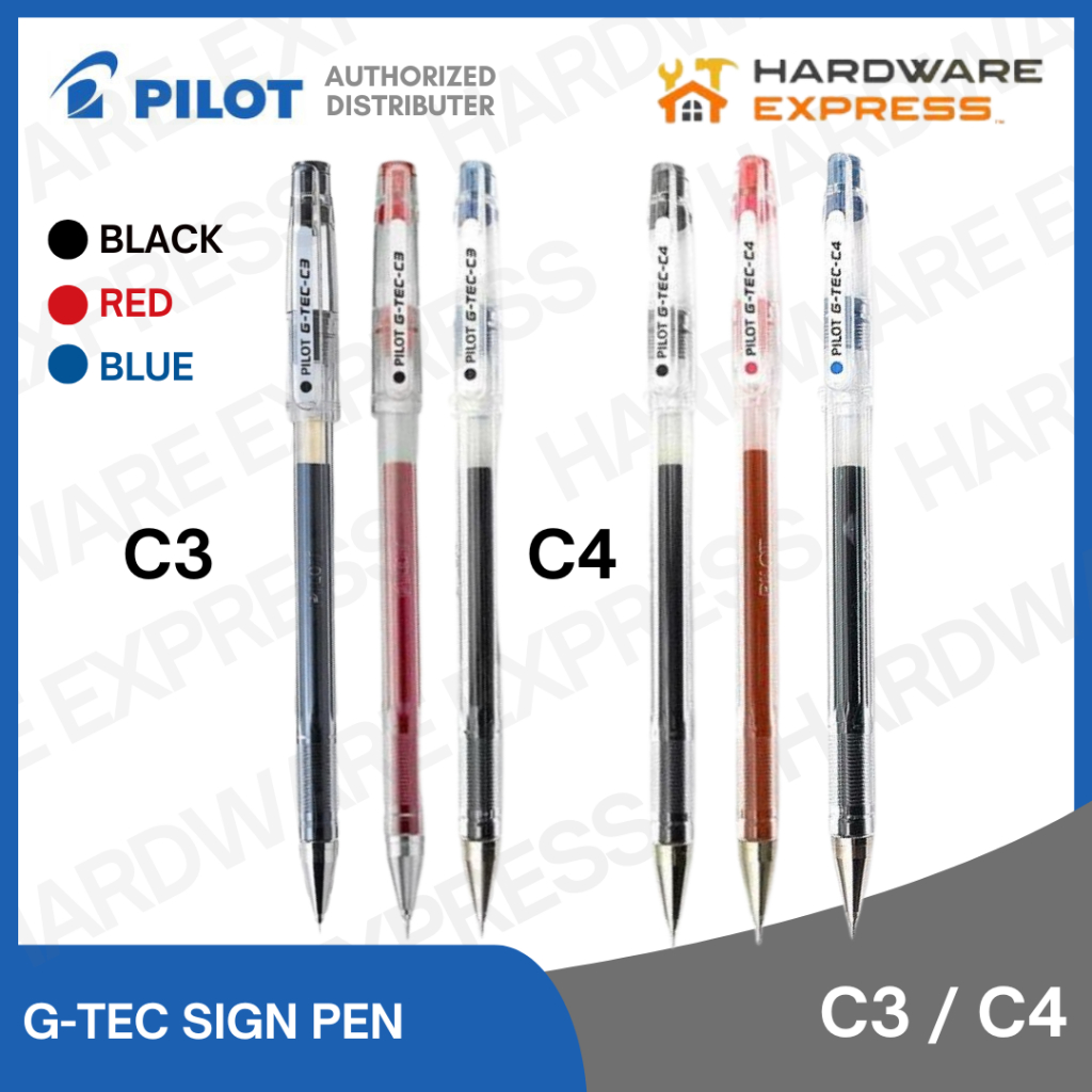 Pilot G-TEC Sign Pen C4 / C3 (Sold per piece) | Shopee Malaysia