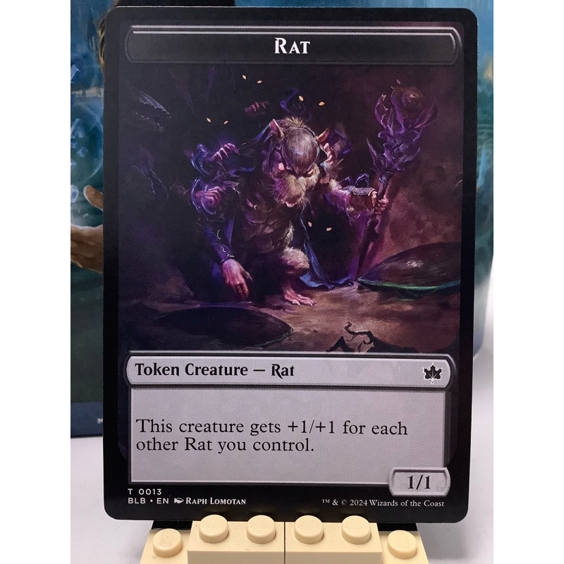 MTG - Rat Token (Bloomburrow) | Shopee Malaysia