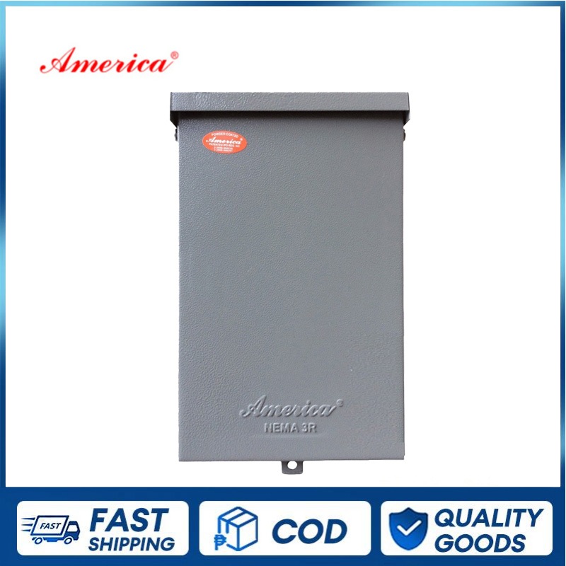 America Nema 3R Weatherproof Enclosure 2 Pole Plug-In & Bolt-On Panel ...