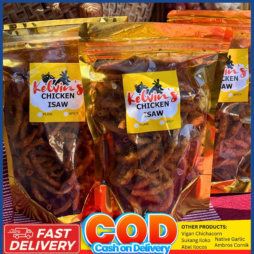 CHICKEN ISAW Kelvins BULACAN Pulutan Pasalubong Snacks | Shopee Malaysia