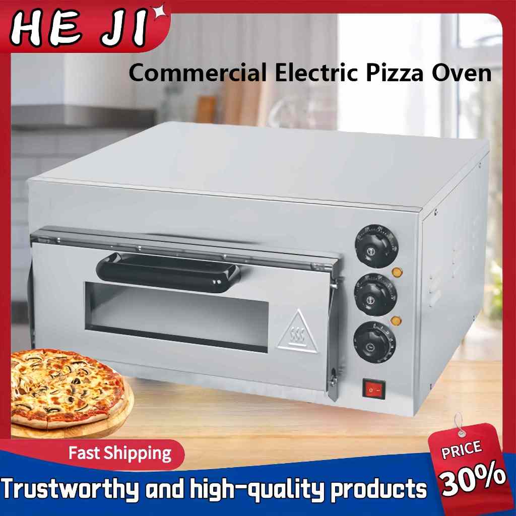 Stainless steel pizza oven Single/double oven Adjustable temperature ...